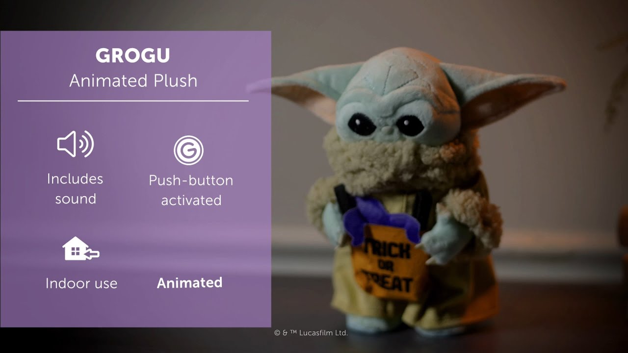GROGU™ | Animated Plush - YouTube
