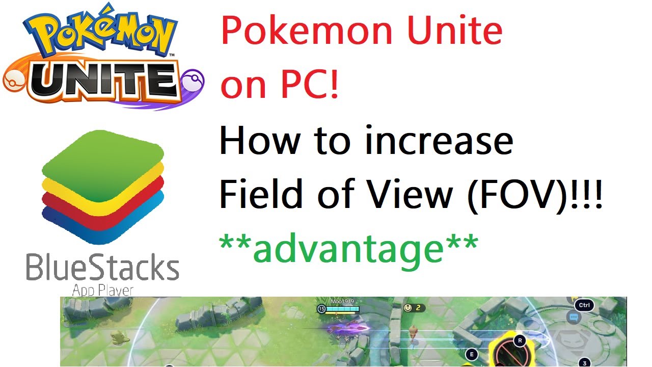 Pokemon Unite PC Setting to Increase Field of View!! Ultrawide - YouTube