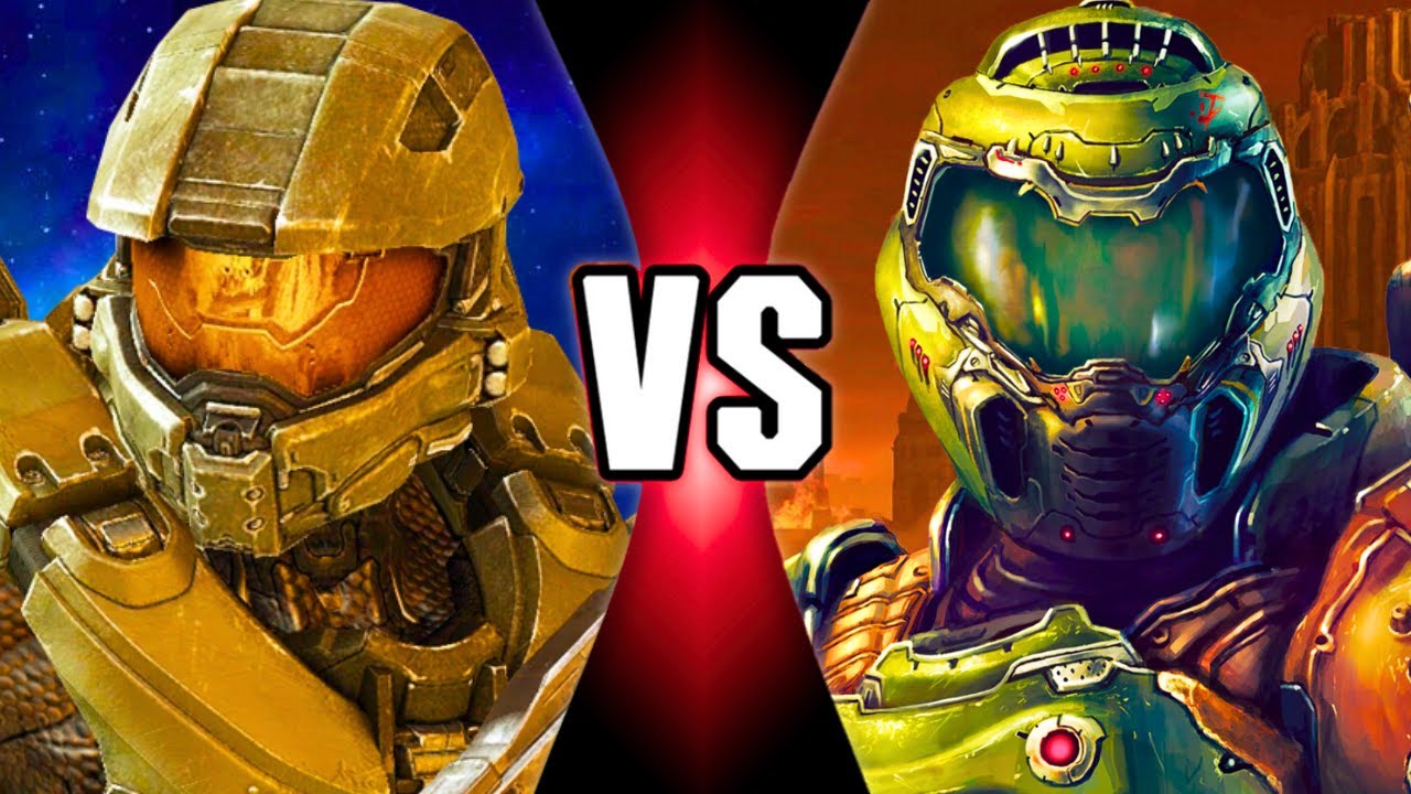 [Halo to Hell] Master Chief VS Doom Slayer (Halo VS Doom) | VS Trailer ...