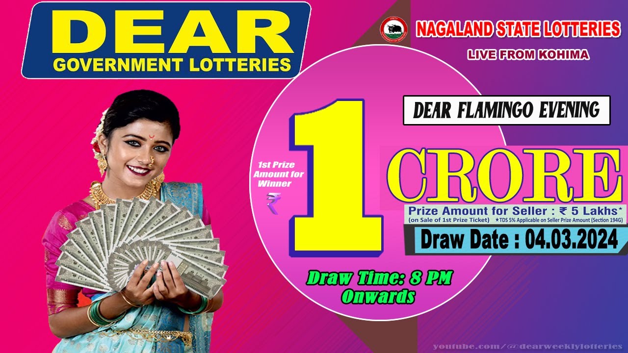 DEAR FINCH MONDAY DEAR 8 PM LIVE DRAW DATE 04.03.2024 NAGALAND STATE ...