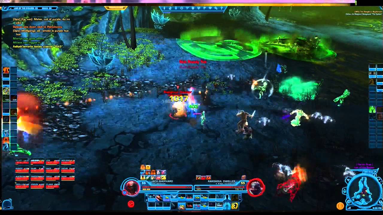 SWTOR Chipmunks: The Eyeless Rakghoul Resurgence Operation - YouTube