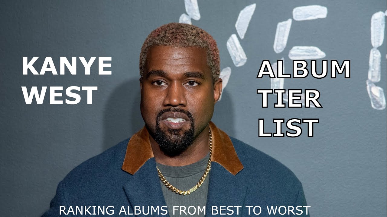 Ranking Kanye's Albums on The Tier List - YouTube