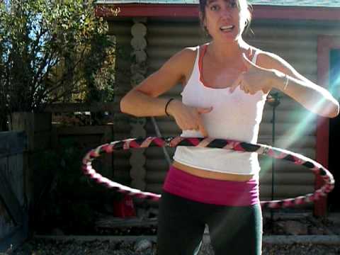 Waist to chest hooping tutorial - YouTube