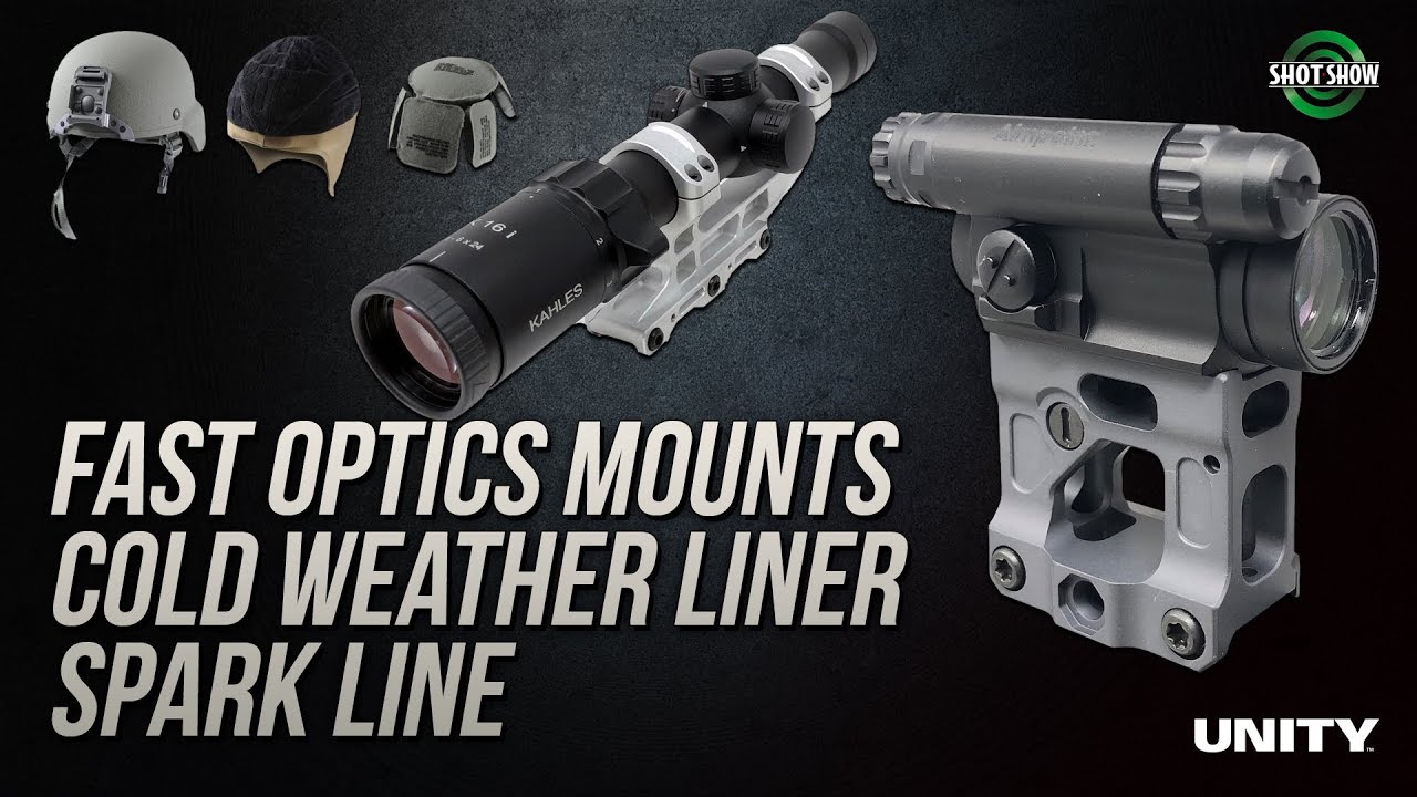 Unity Tactical FAST Optics Mounts, CWL, SPARK - SHOT Show 2019 - YouTube