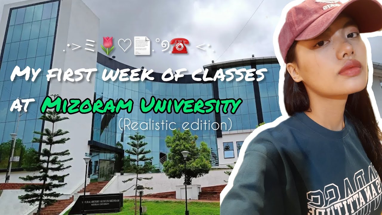 ☎️(Mizo vlog)First week at Uni (Realistic) || Bus ah ka inchei thla ...