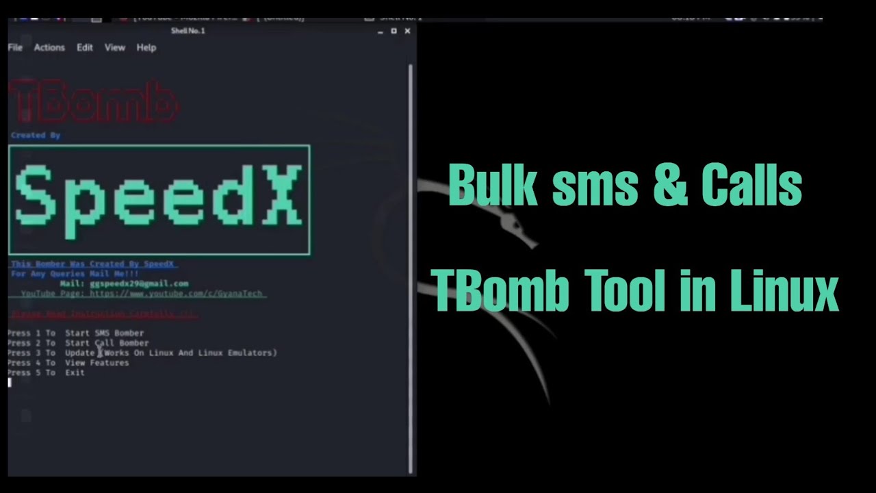 Hot to use Linux TBomb tool and installation । Linux tools - YouTube