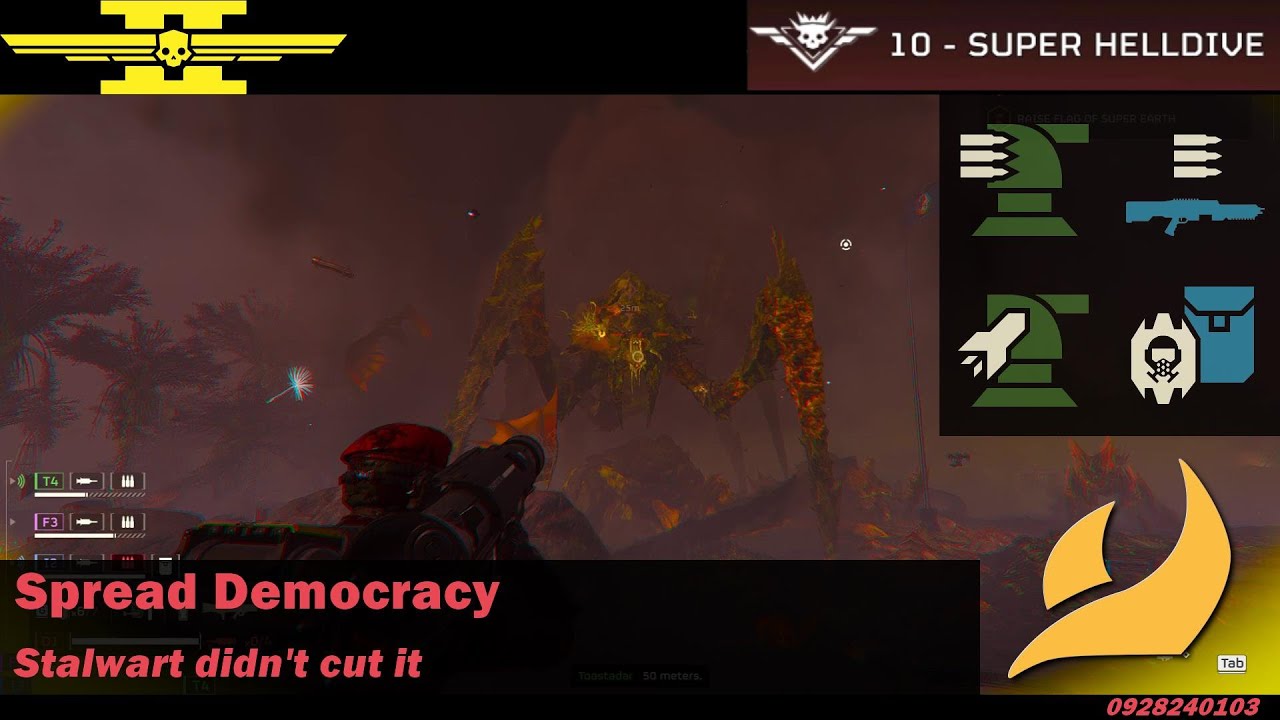 HELLDIVERS 2 Terminids 10 SUPER HELLDIVE Spread Democracy 0928240103 #helldivers2 #gaming - YouTube