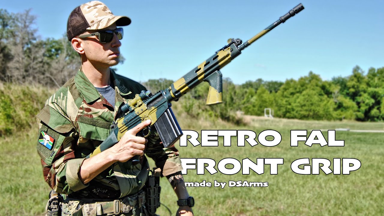 RETRO FRONT GRIP FOR THE FAL - YouTube