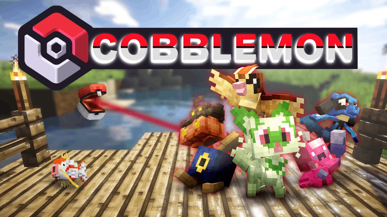 Playing Cobblemon Minecraft - YouTube