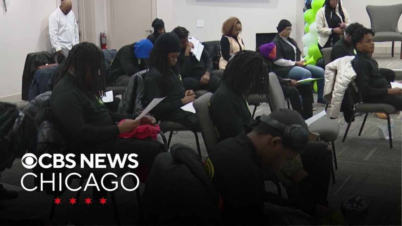 Chicago nonprofit launches violence intervention program for boys - YouTube