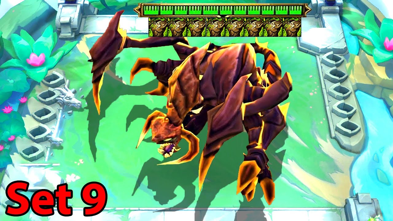 TFT Set 9: 10.000 HP Cho'Gath - 1 Cost!!! ⭐⭐⭐ - YouTube