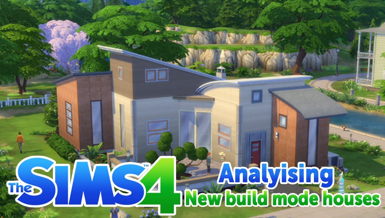 The Sims 4 - Analysing new build mode screenshots - YouTube