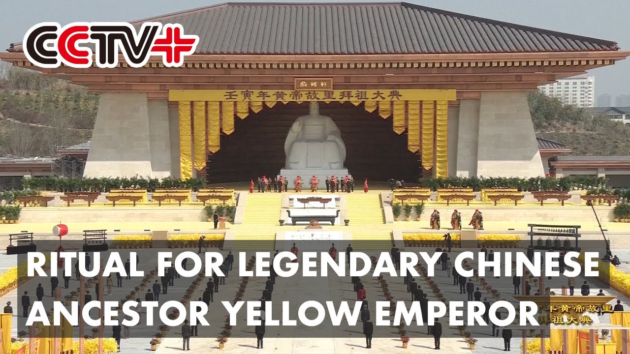 Traditional Ritual Held to Worship Legendary Chinese Ancestor Yellow ...