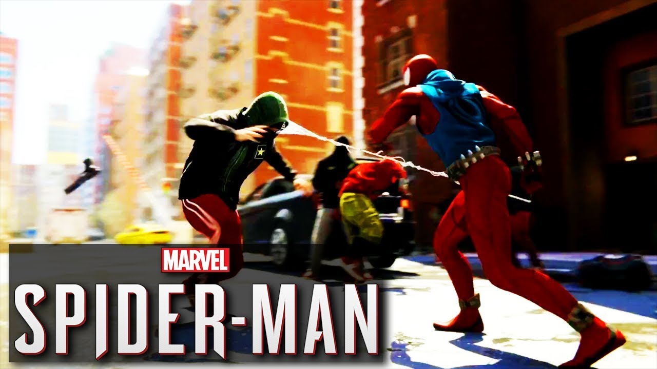 PS4 Spider-man Scarlet Spider & Spider Punk Suits - MORE Combat ...