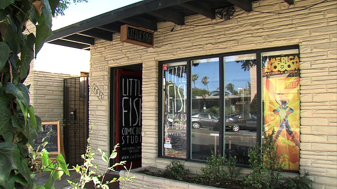 Little Fish Comic Book Studio: A Different Kind of Art School - YouTube