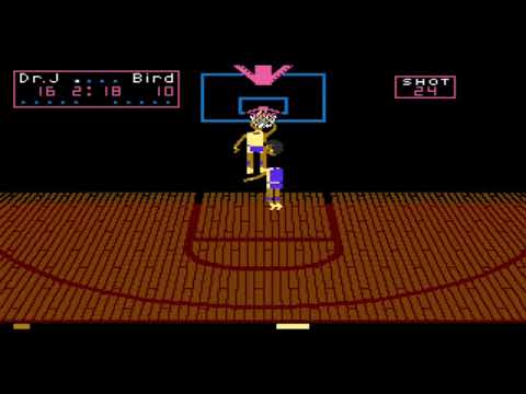 One On One Basketball - Atari 7800 - YouTube