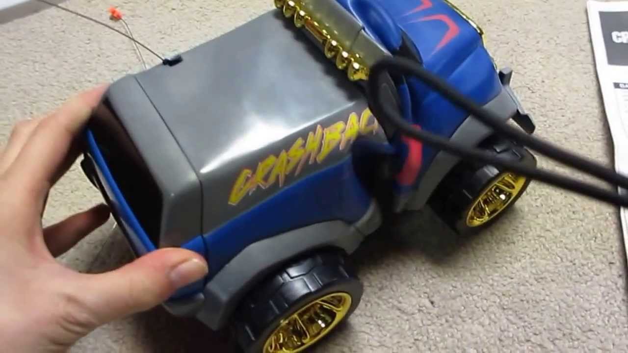 XRC CRASHBACK TONKA TRUCK (BLUE) - YouTube