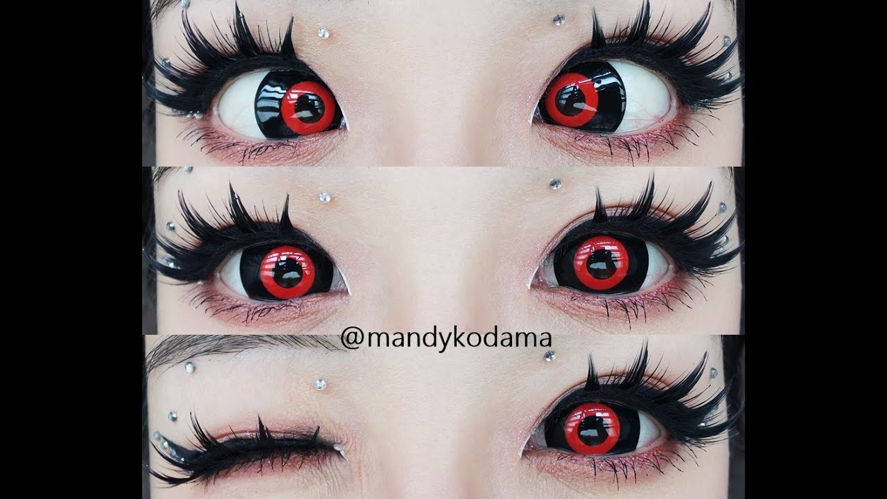 SHOWCASE: Mini Sclera Lens - Sweety Mini Sclera Lens Red (17mm) (Uniqso ...