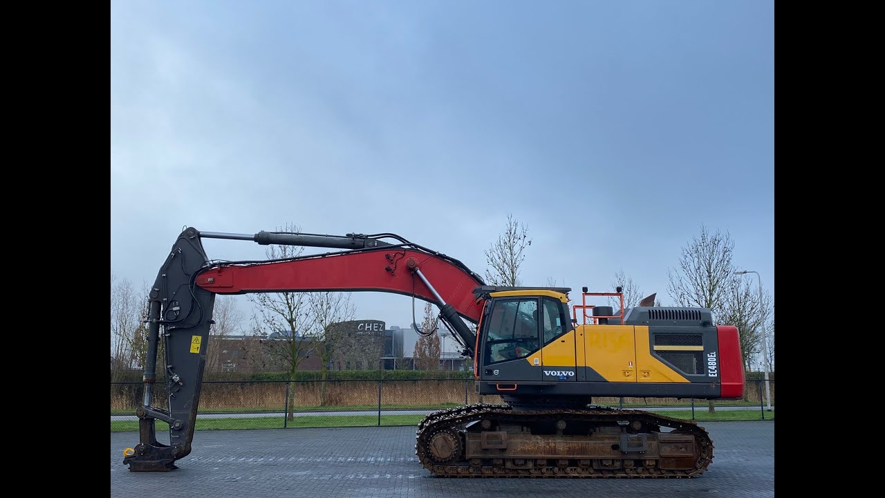 Volvo EC480 EL REF: 112325 - YouTube