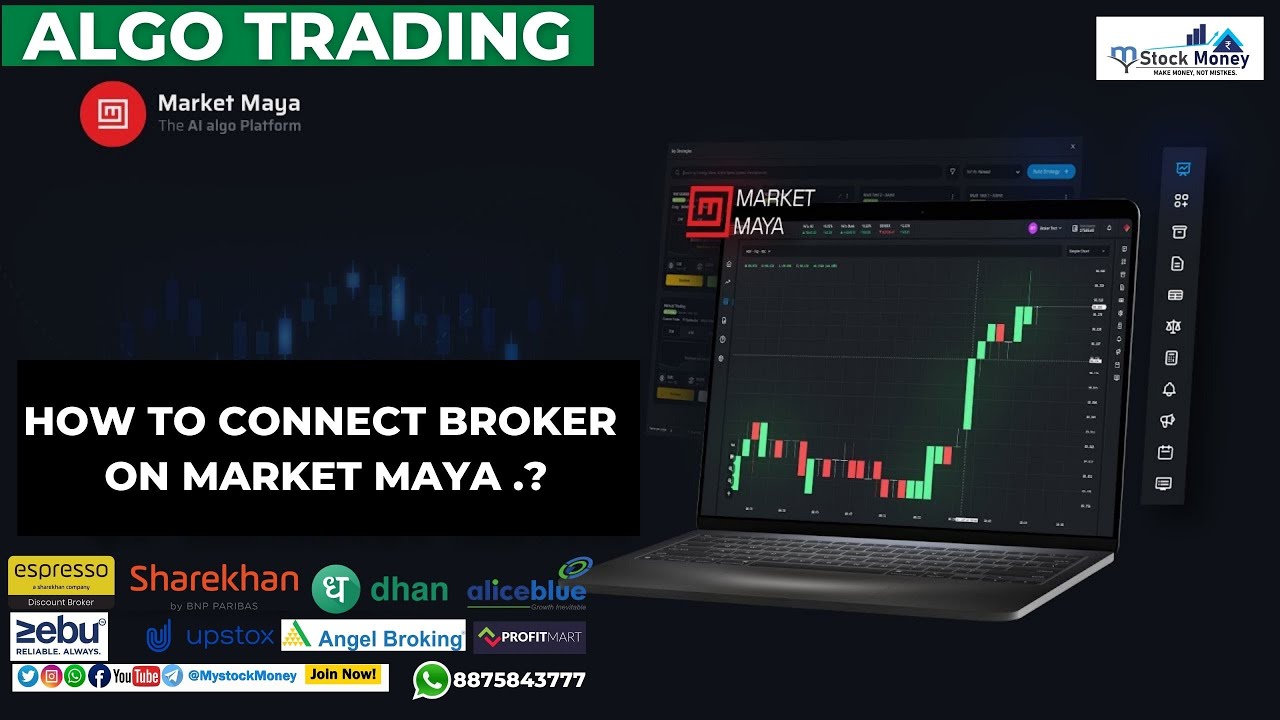 How to connect Broker on Market Maya ? - YouTube