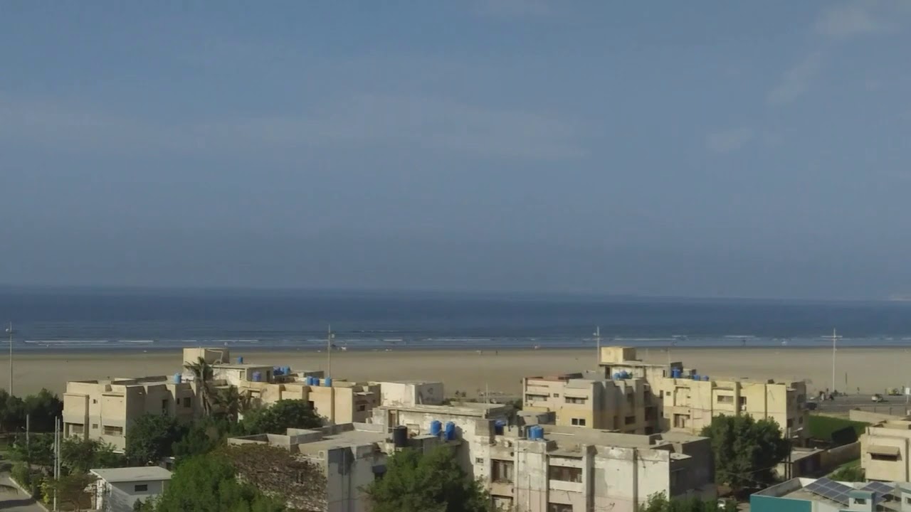 Karachi sea view - YouTube