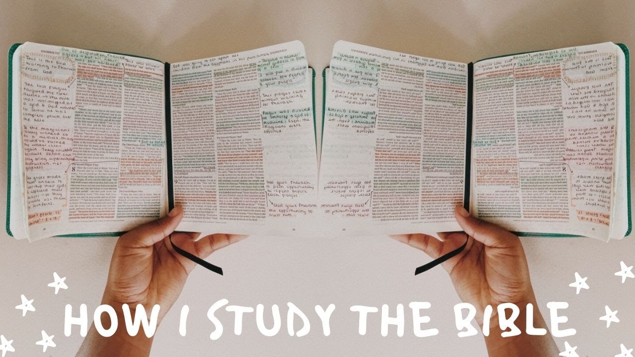 How I study my bible | Tips & Encouragement - YouTube