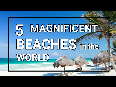 5 MAGNIFICENT BEACHES IN THE WORLD - YouTube