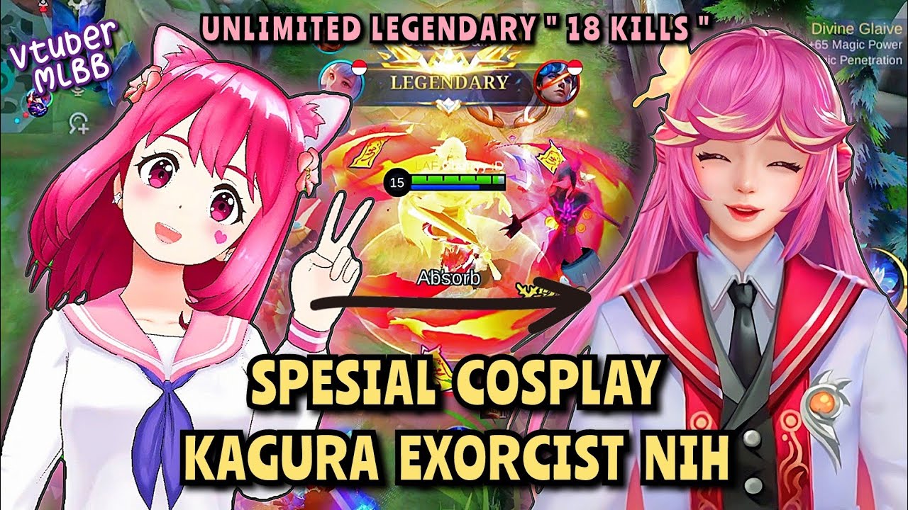 KAGURA 18 KILL, TAPI ENDINGNYA - Mobile Legends [Vtuber] - YouTube