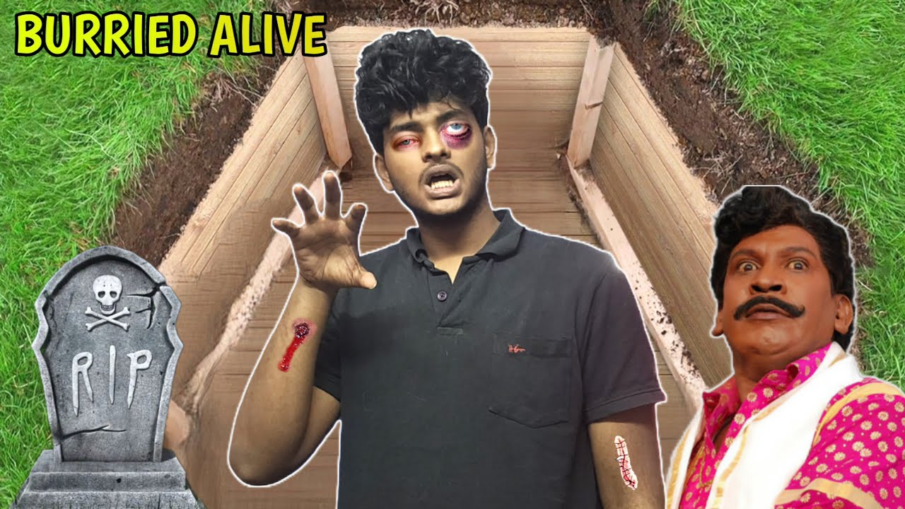 I'm burried alive 😱 for 15 minutes/Horror game/On vtg! - YouTube