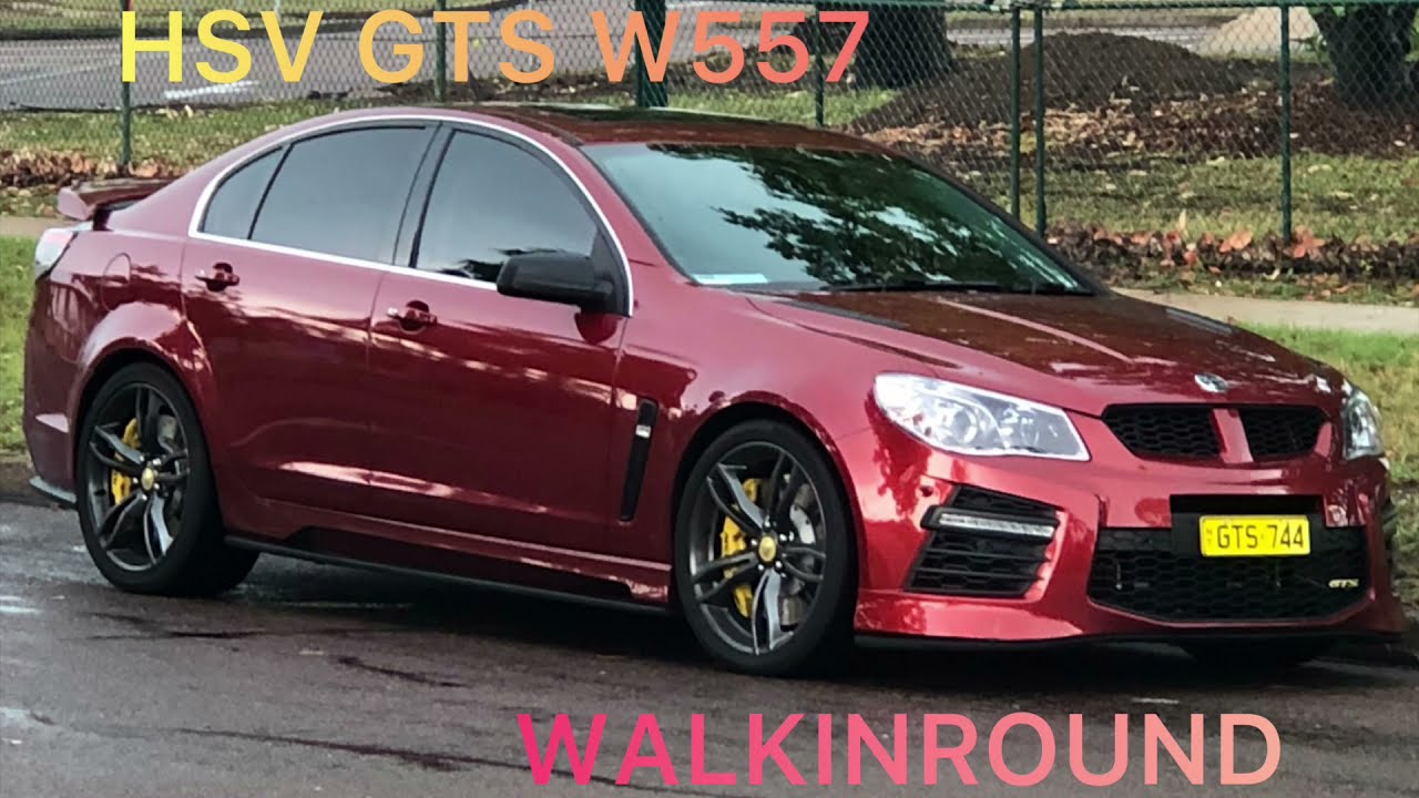 HSV GTS W557 Walk around - YouTube