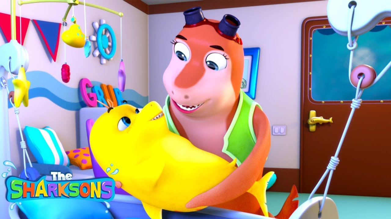 Sleeping Sharks Lullaby +30 min More Fun Educational Kids Songs | The ...