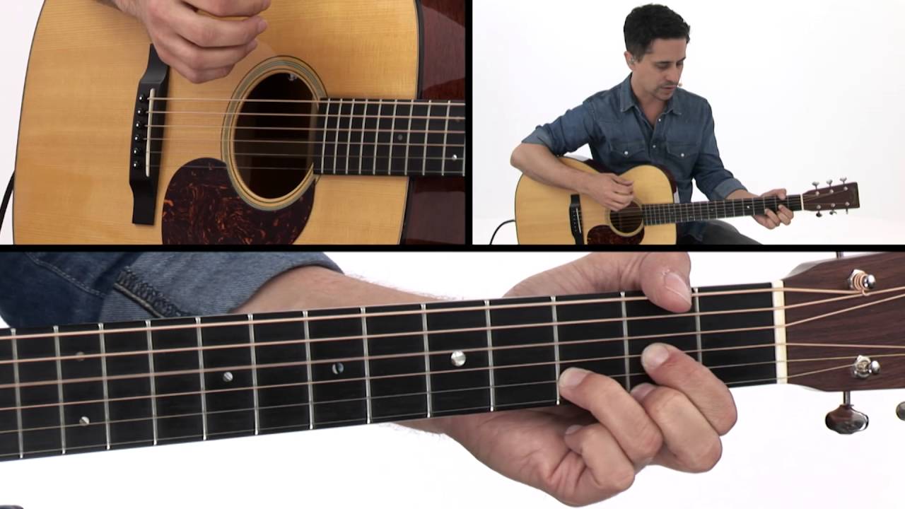 30 Beginner Acoustic Rhythms #11 - Guitar Lessons - Corey Congilio ...