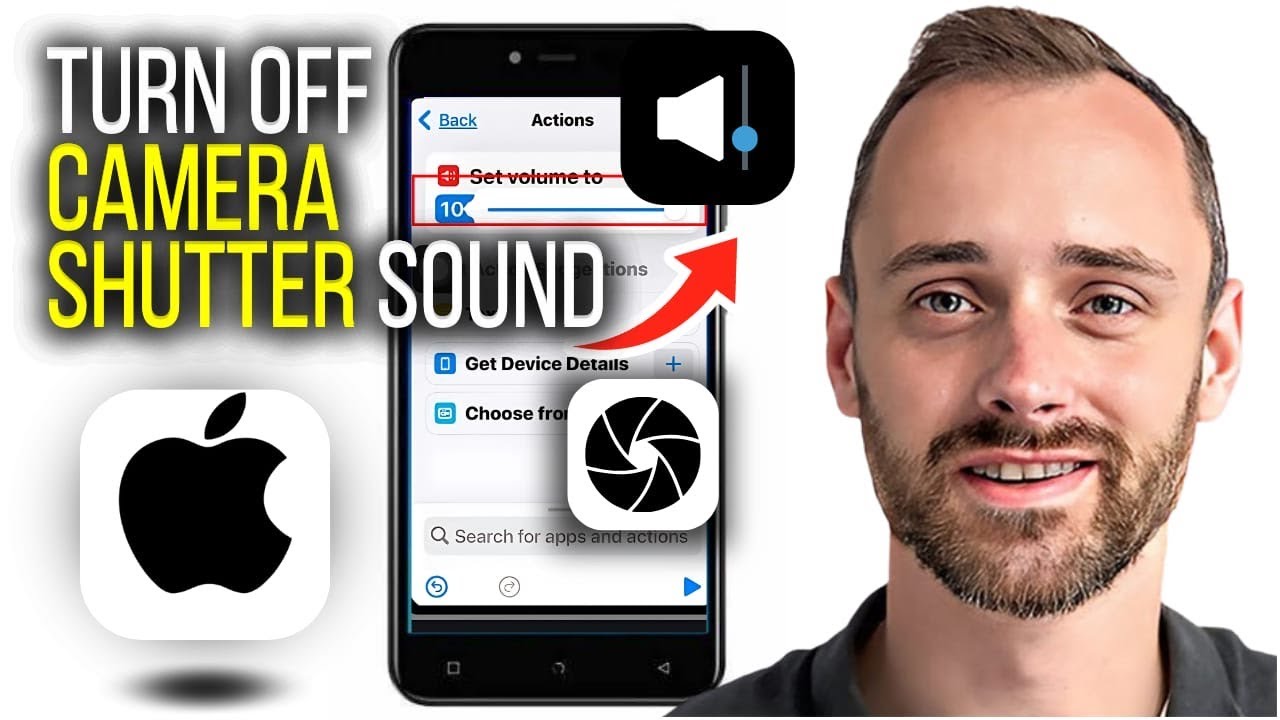 How To Turn Off iPhone Camera Shutter Sound| Quick Guide - YouTube