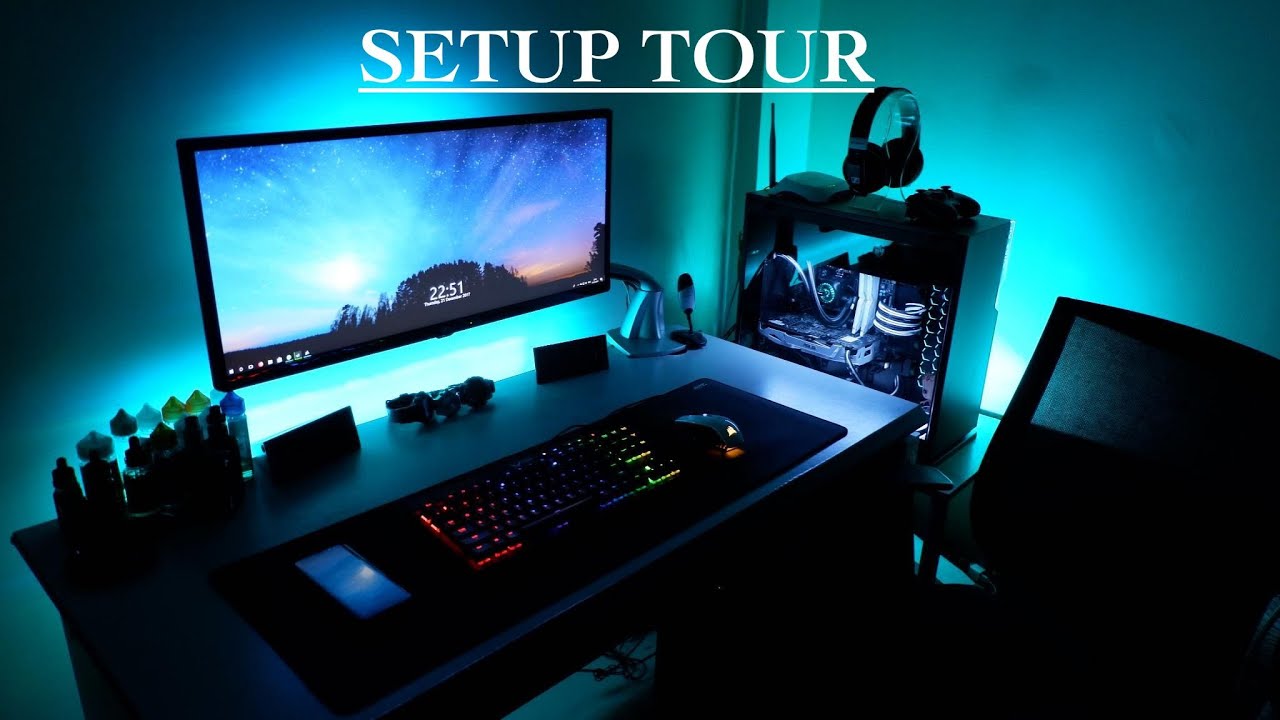 EPIC SETUP TOUR!!!! - YouTube