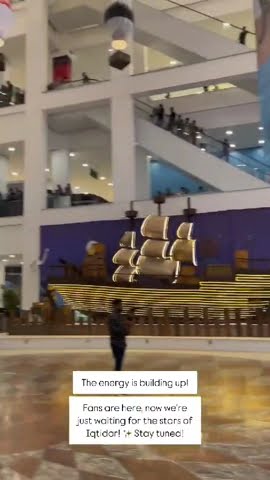 Iqtidar Cast Takes LuckyOne Mall | Thrilling Experience! - YouTube