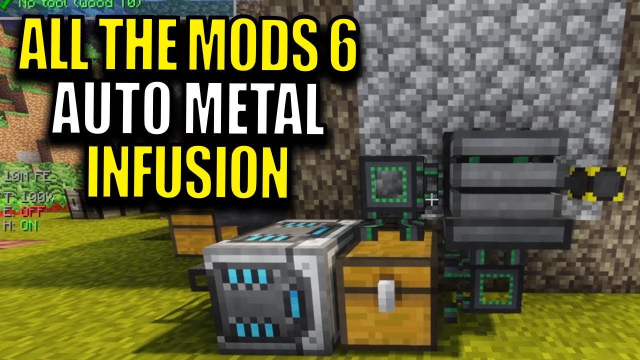 Ep34 Auto Metal Infusion - Minecraft All The Mods 6 Modpack - YouTube