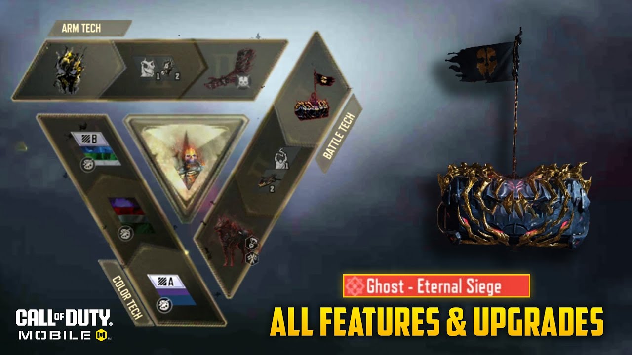 Mythic Ghost All Upgrades & Features CODM - Season 7 Updates Cod Mobile ...