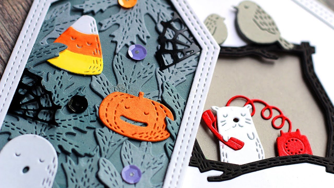 Using Small Dies to Create Backgrounds and Scenes - YouTube