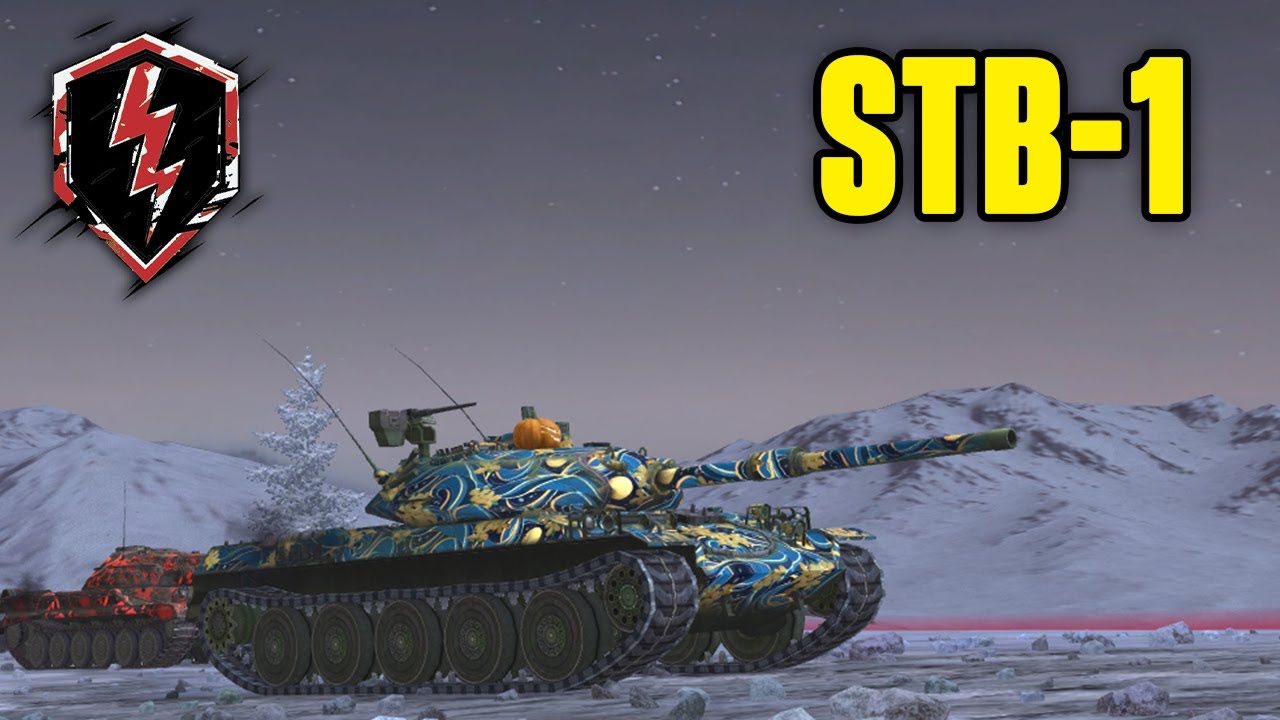 STB-1 - Solid stance - World of Tanks Blitz - YouTube