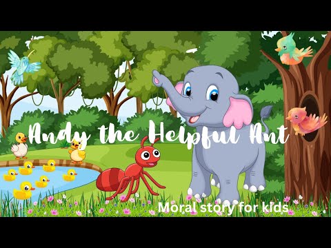 Andy the Helpful Ant #Moral story for kids #Bedtime stories @gokulam ...