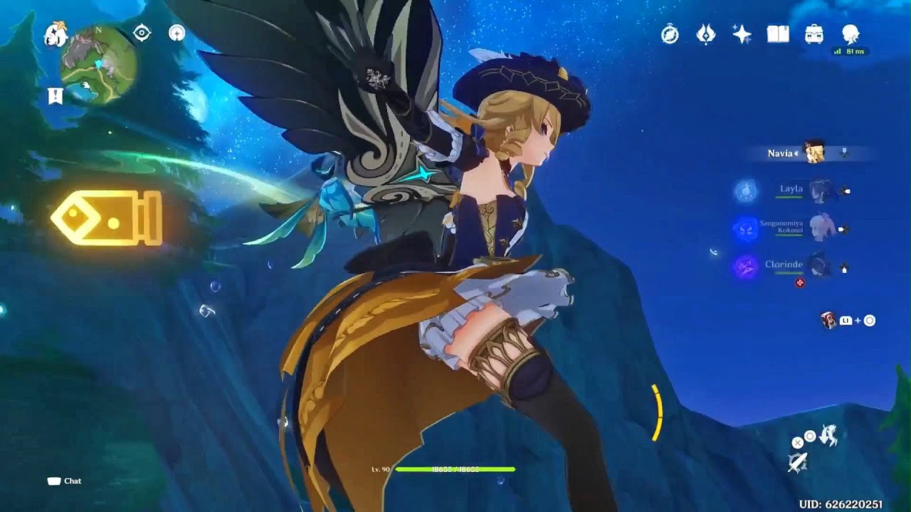 C4 Navia Battles Fontaine's Legends Part 2 with Music - YouTube