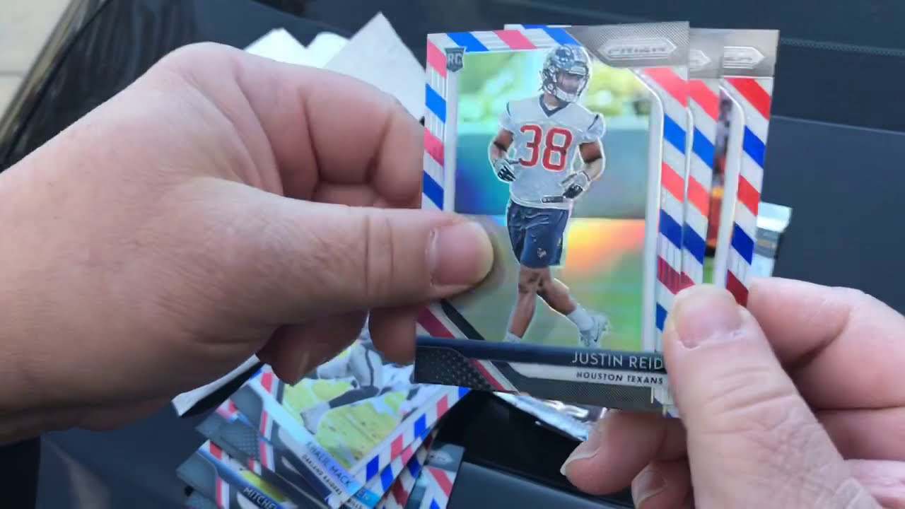 NFL PRIZM HOT PACK ripped LIVE Red White & Blue packs Colorado sports ...