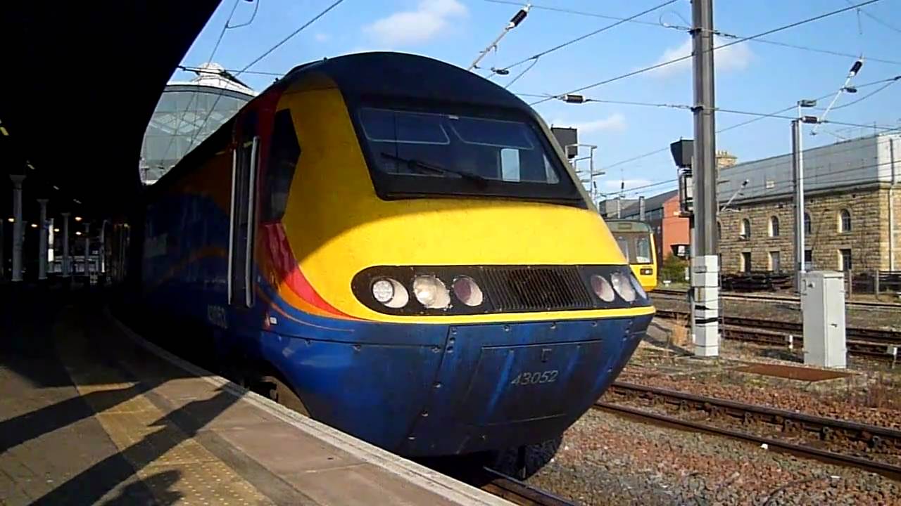 East Midlands trains HST 43052 & 43044 - YouTube
