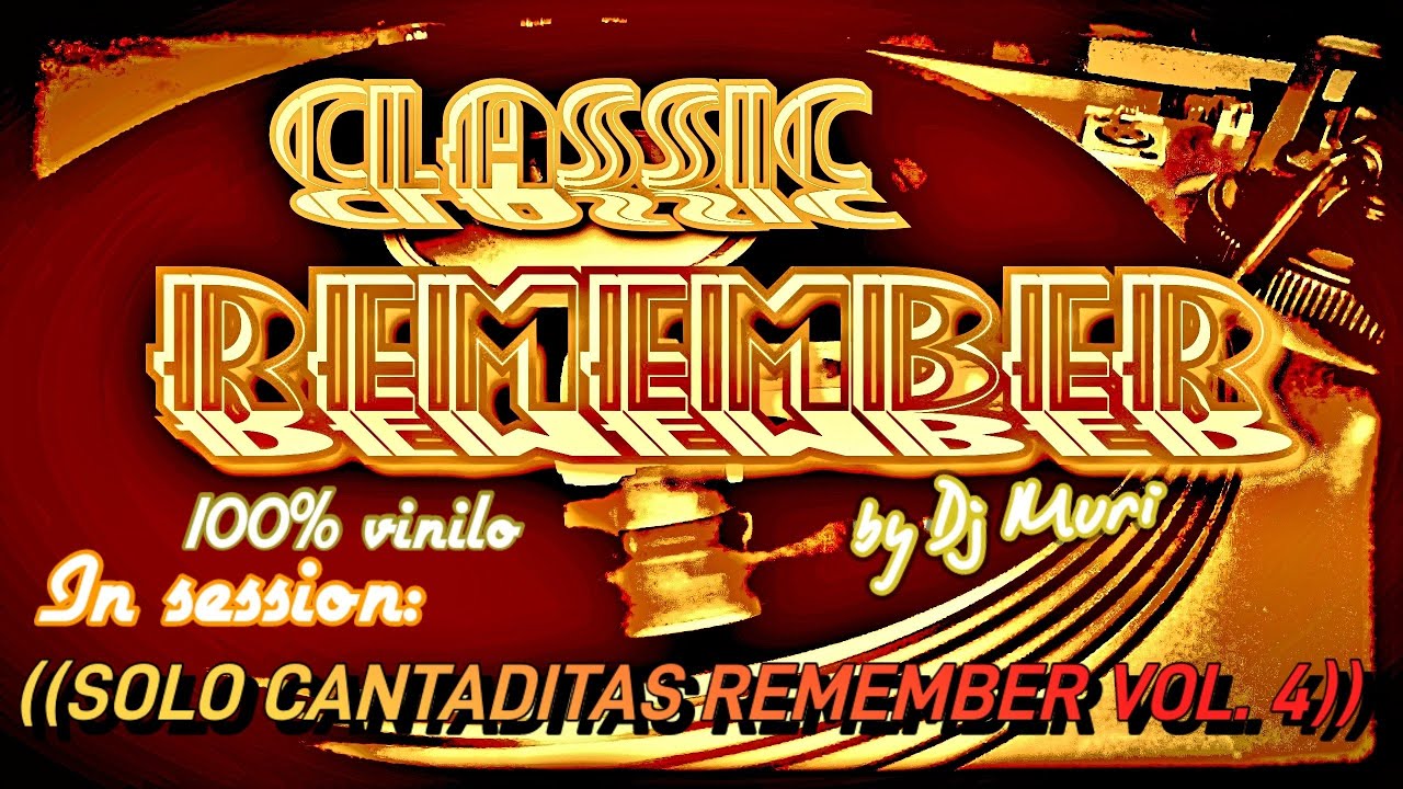 SESION 🟡SOLO CANTADITAS vol. 4🟡 by Dj Muri 😎 ya tocaba! 100%vinilo👌 ...