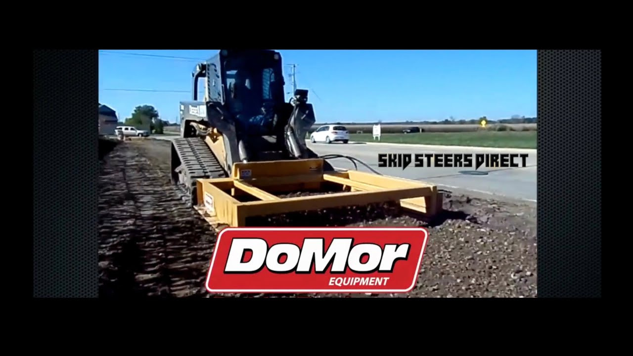 Customer Review of the Skid Steer Dura Grader SSHA Series by DoMor ...