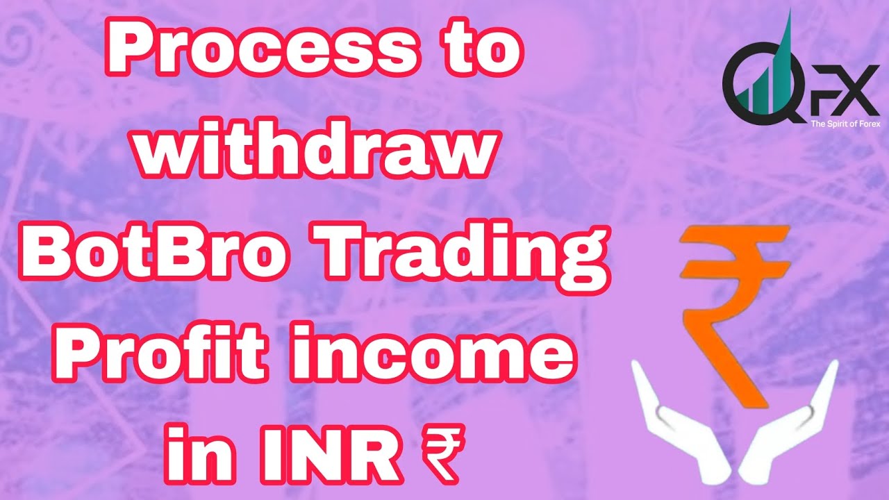 Process to withdraw II BotBro trading profit income in your A/c in INR ...