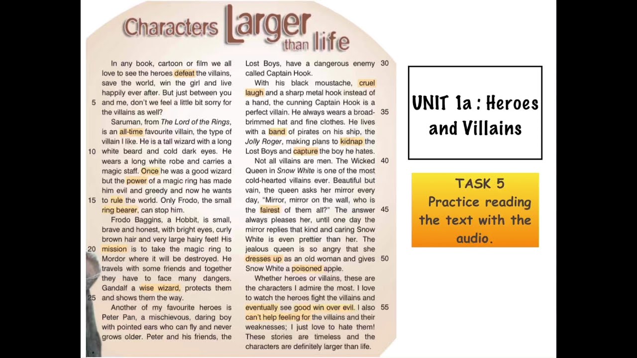 Characters Larger Than Life - YouTube