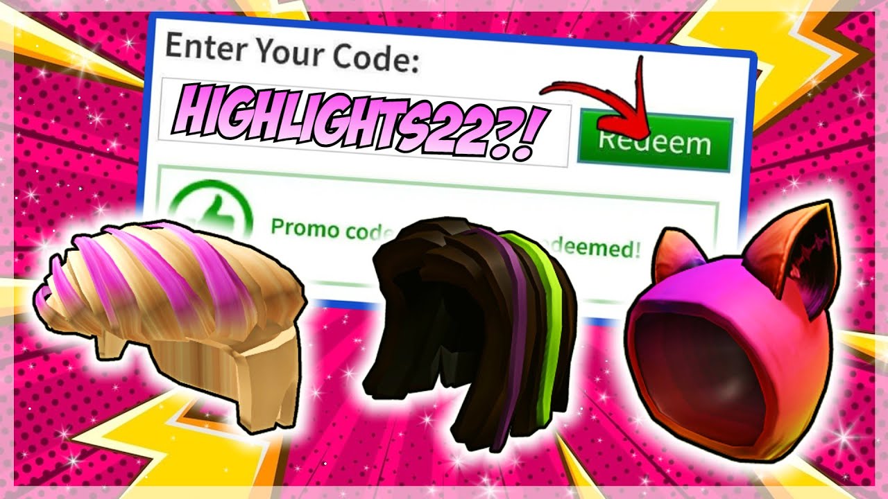 18 *CODES!?* All New Roblox Promo Codes and Roblox Free Items 2022 ...