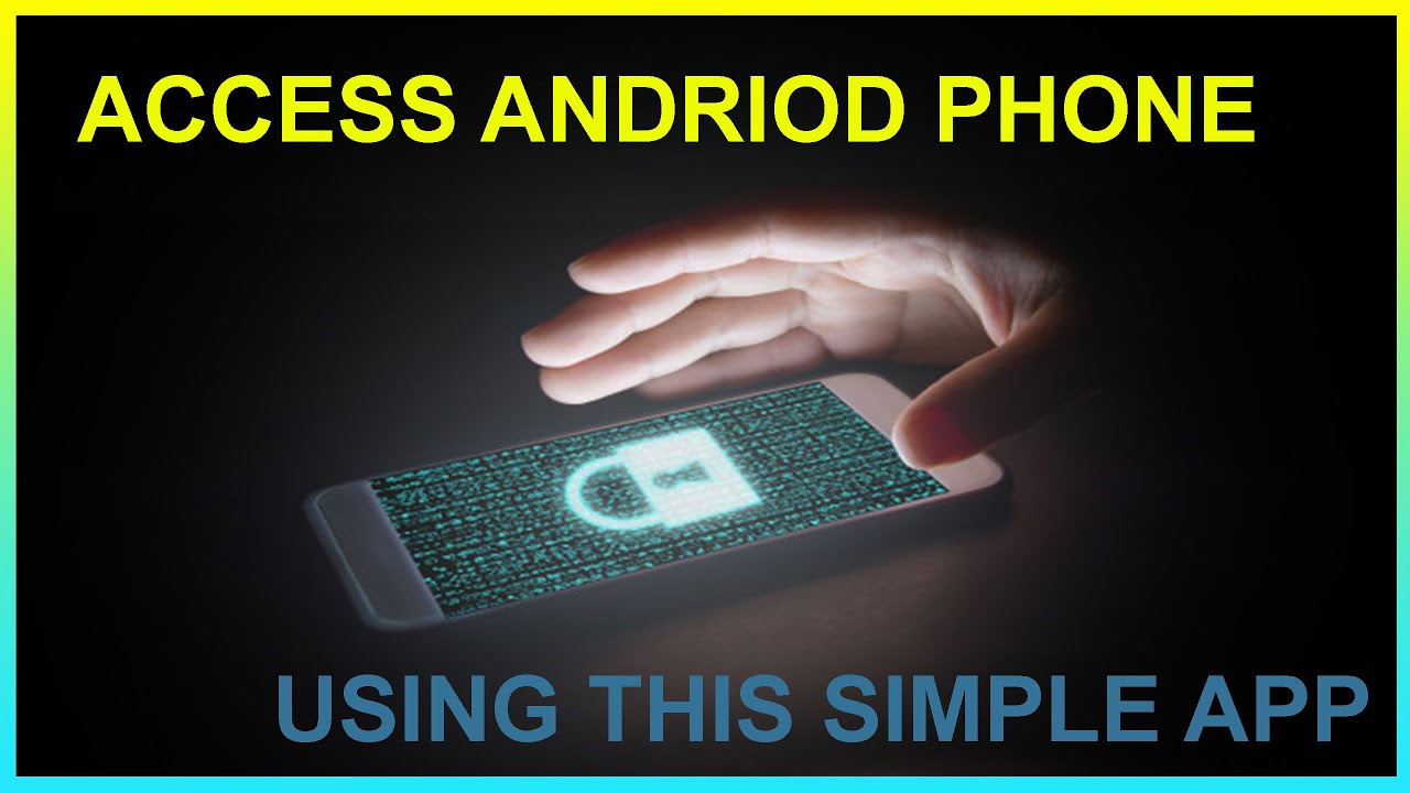Access Android Phone Using This Simple App - YouTube