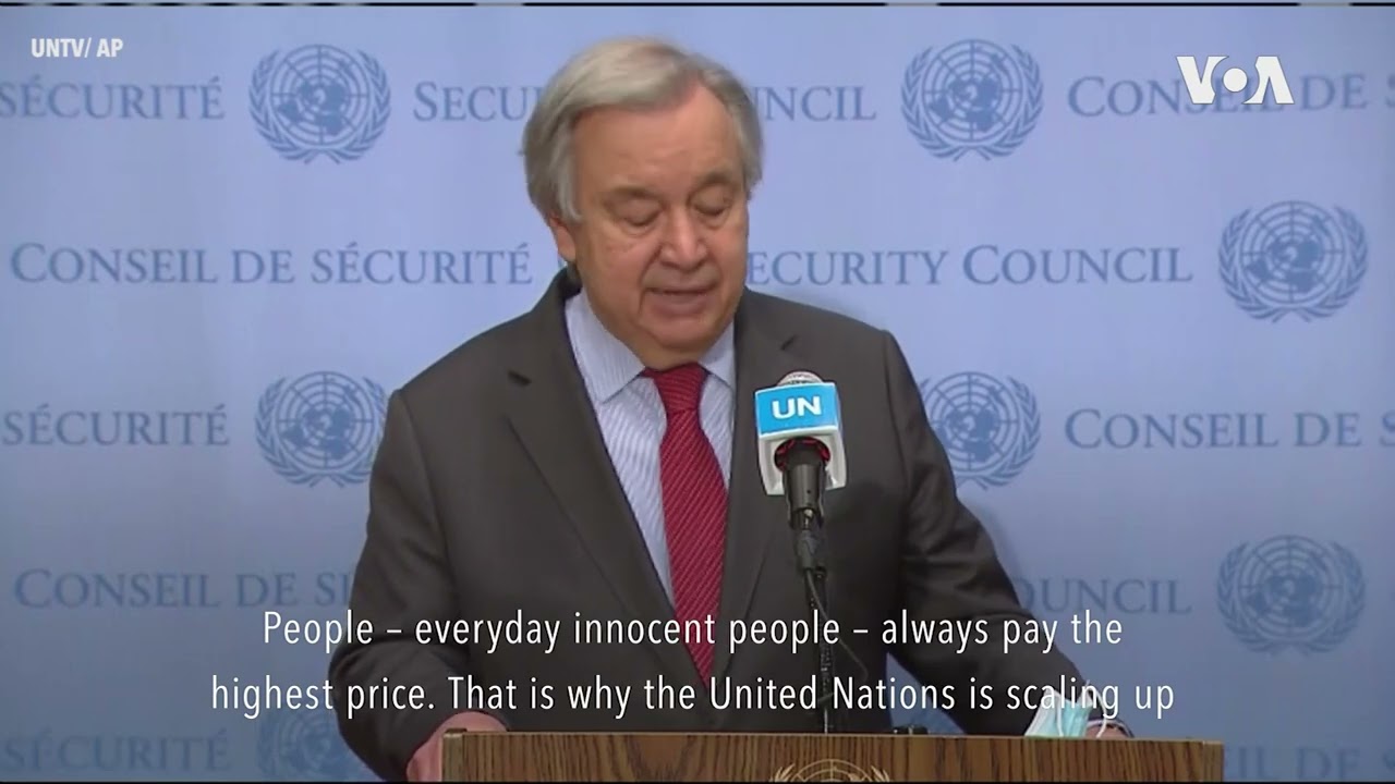 UN Pledges $20M in Humanitarian Aid to Ukraine - YouTube